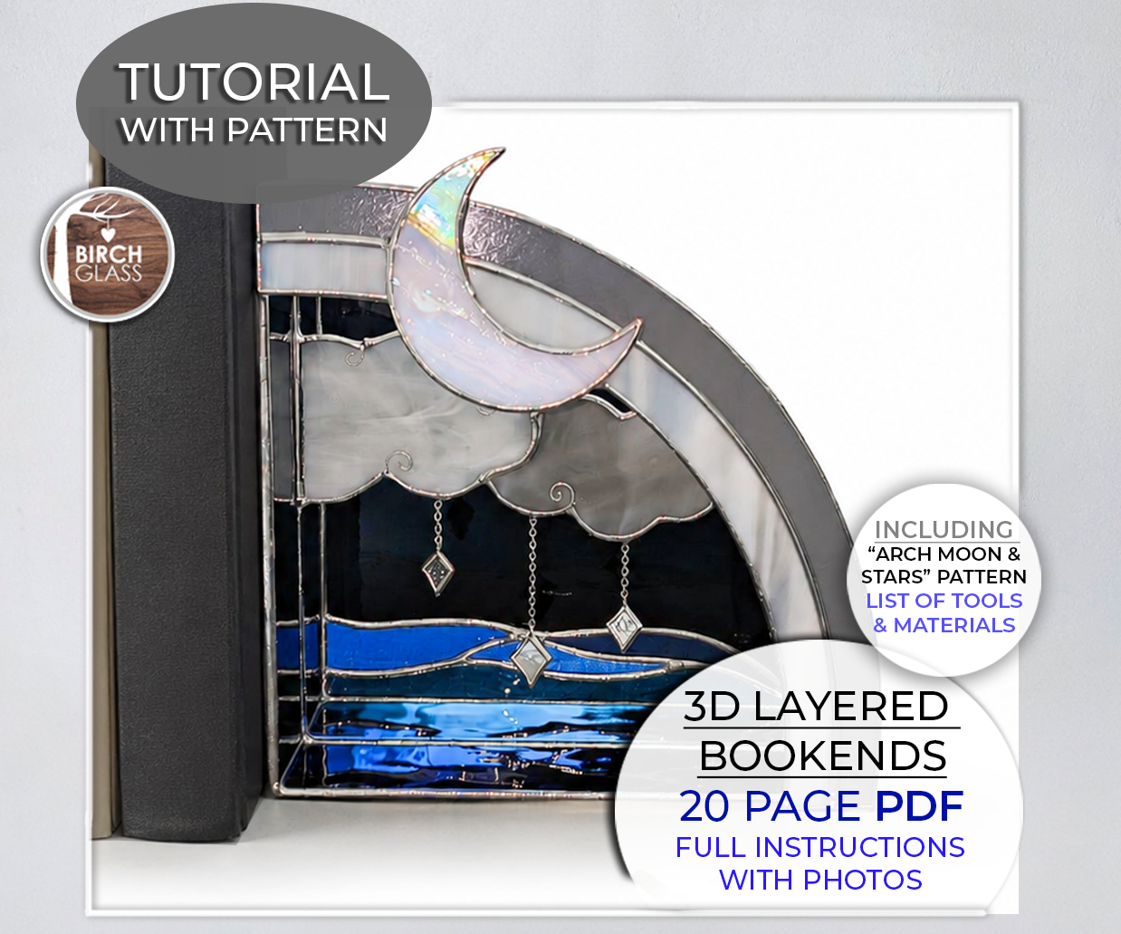 3D Stained Glass Tutorials Step By Step Instructions For Glass Artists ...