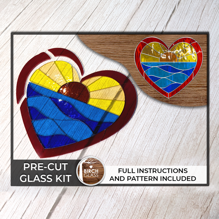 Stained Glass Pre-cut Glass Kits - Precut Mosaics & DIY Stained Glass ...
